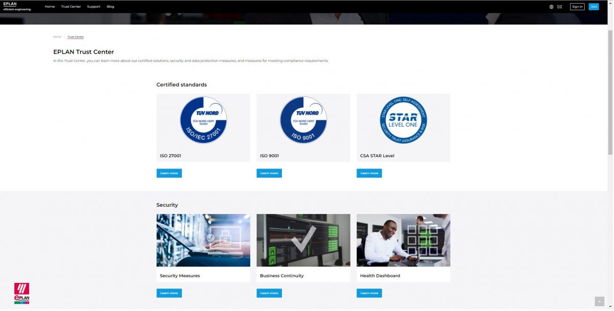 Con Cloud EPLAN la sicurezza è certificata - ITIS Magazine